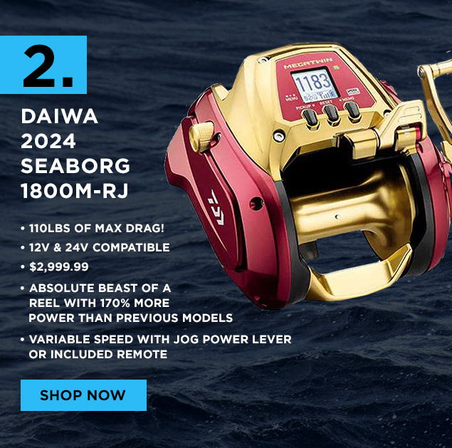 Our Top 5 Deep Drop Electric Reels! - TackleDirect